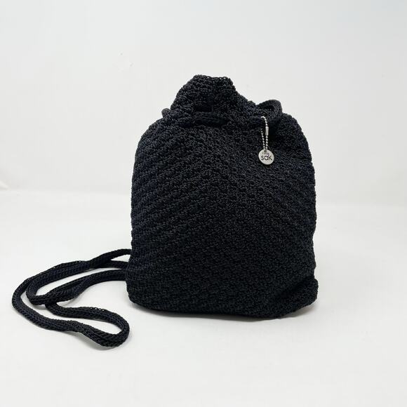 The Sak | Bags | The Sak Vintage Y2k Black Crochet Tightweave ...